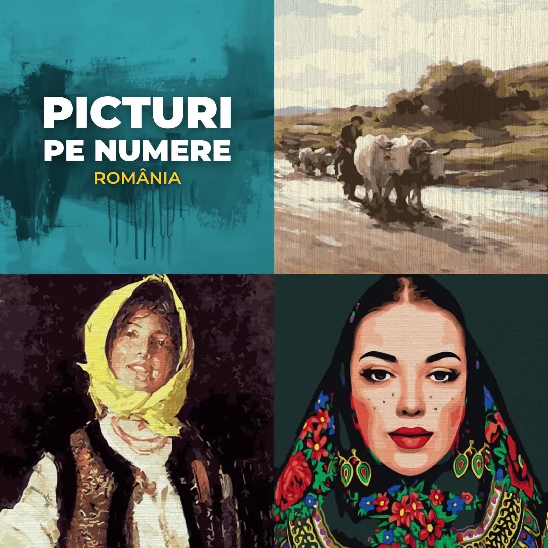Pictura pe numere Romania | Arta patrioti | Pictorul Fericit