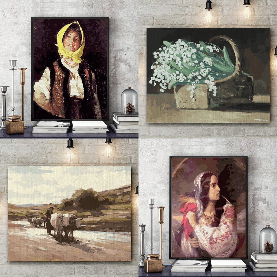 Picturi pe numere Romania | Pictorul Fericit