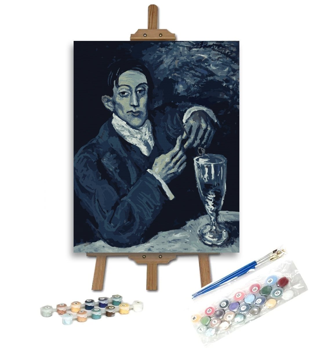 Dear friend Angel (Portrait of Angel Fernández de Soto) - Pictură pe ...