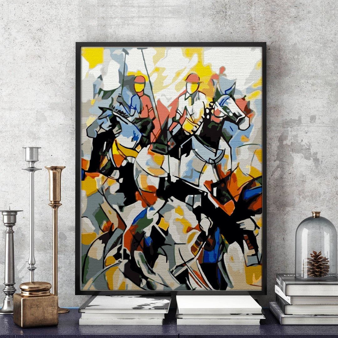 Picturi pe numere abstracte – Pictorul Fericit