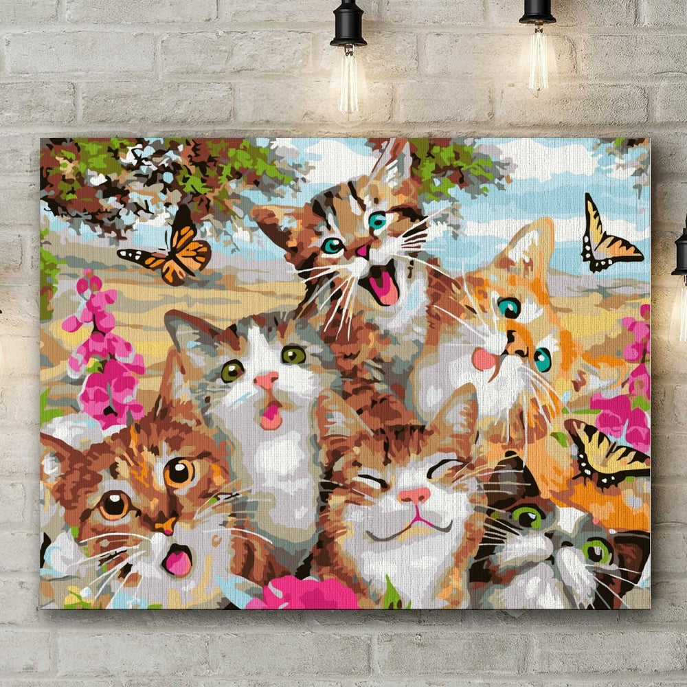 Picturi pe numere pentru ea – Cadou pentru ea – Pictorul Fericit